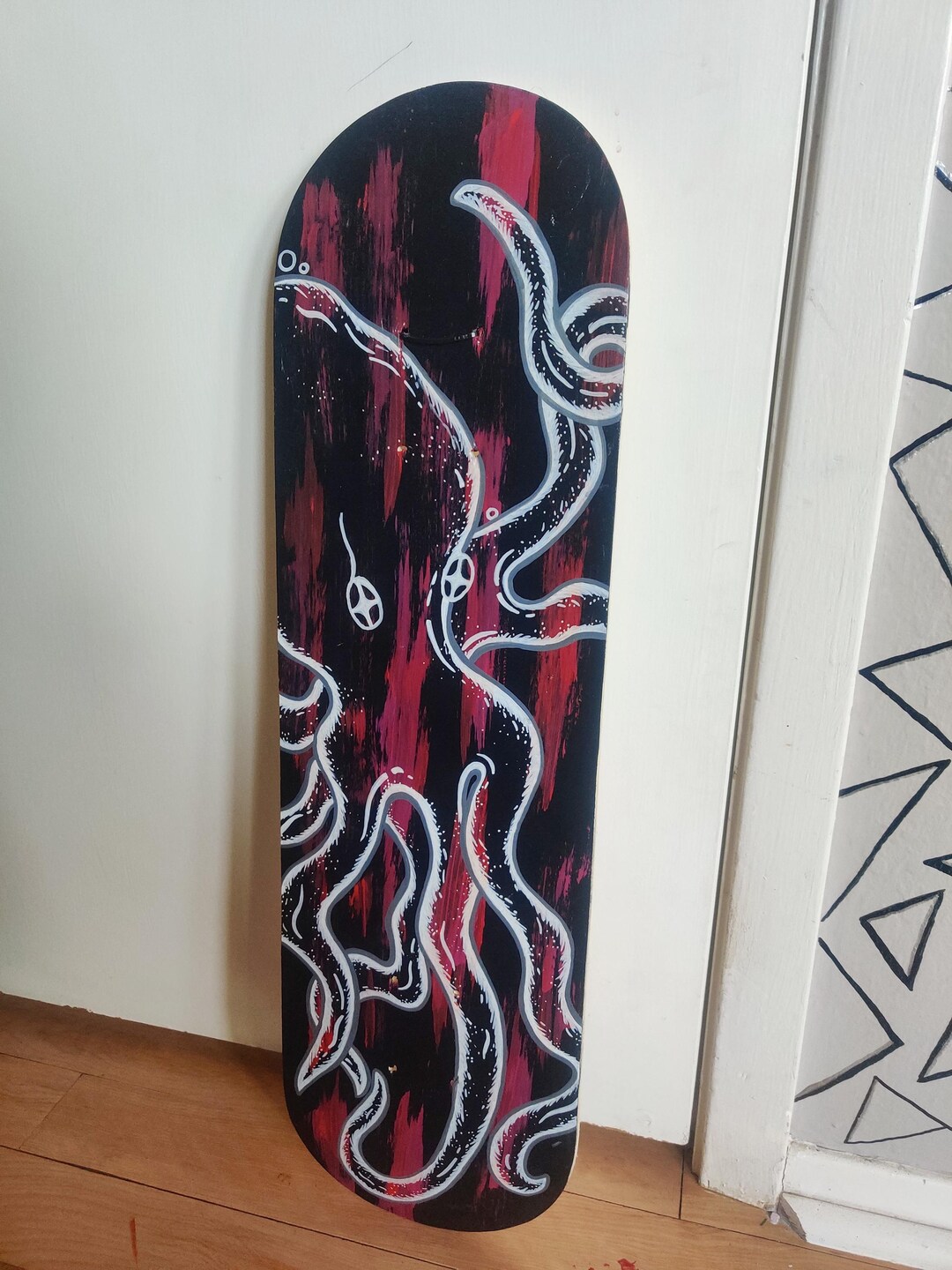 Octopus Skateboard Deck - Etsy