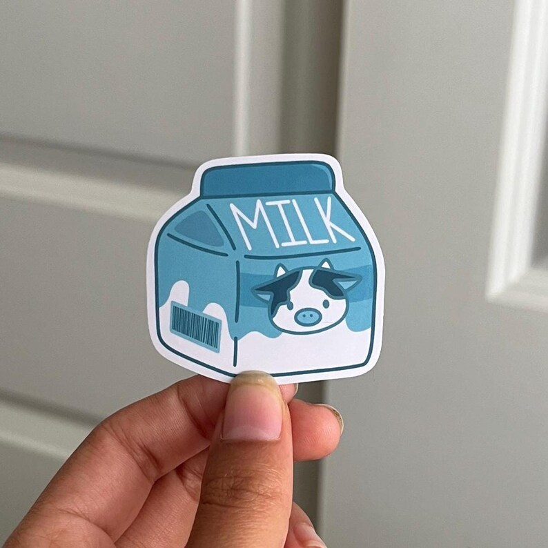 Cute Milk Carton Stickers | Milk, Strawberry Milk & Chocolate Milk ...