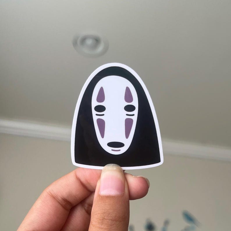 No-face kaonashi & Soot Sprites susuwatari Inspired Stickers Spirited ...