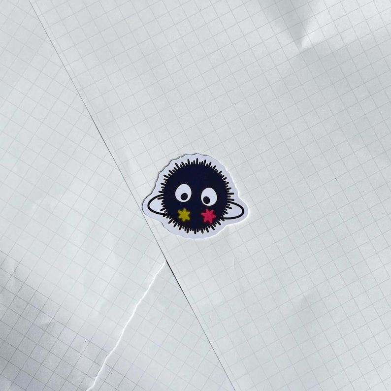No-face (kaonashi) & Soot Sprite (susuwatari) Inspired Stickers | Cute ...