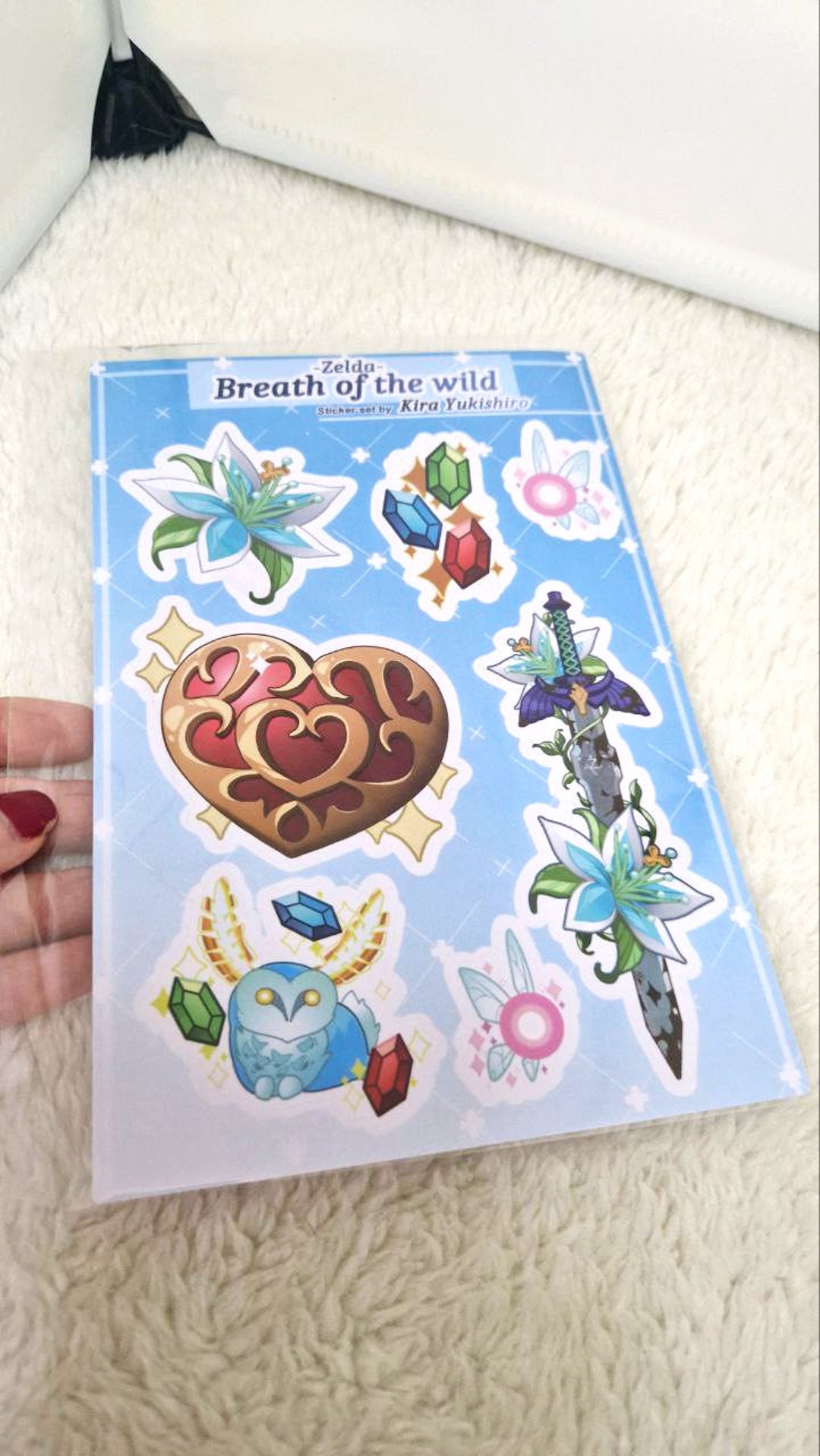 Zelda Sticker Pack - Etsy