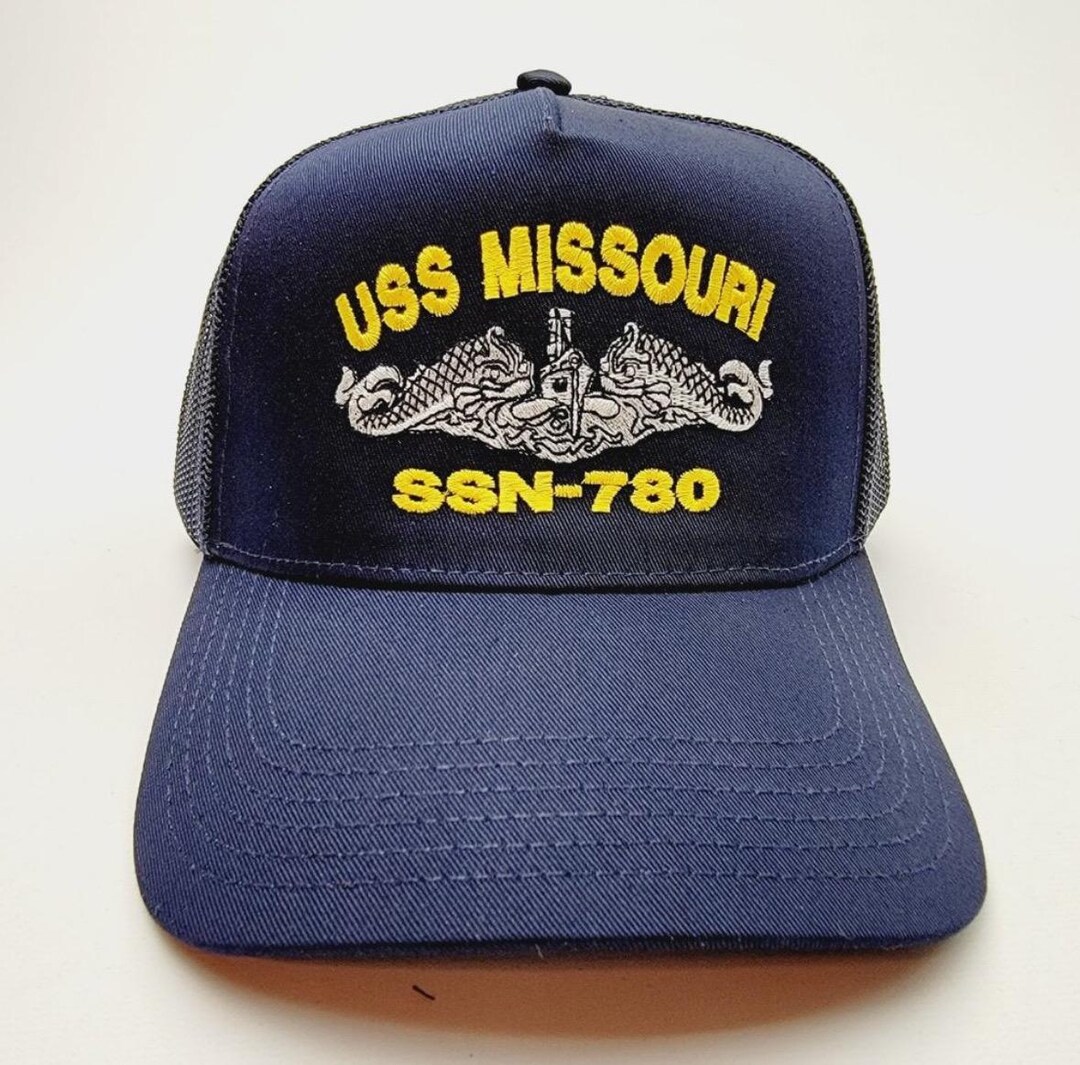 USS MISSOURI SSN-780 Direct Embroidered Baseball Hat - Etsy