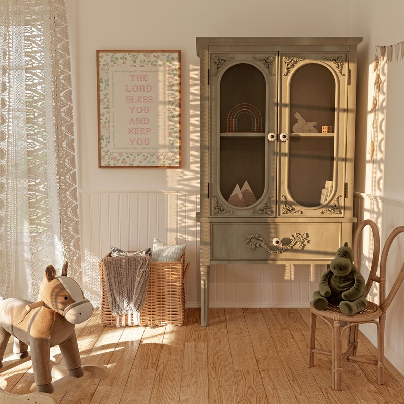 Numbers 6:24-26 Bible Verse Nursery Art Print (digital Download) - Etsy