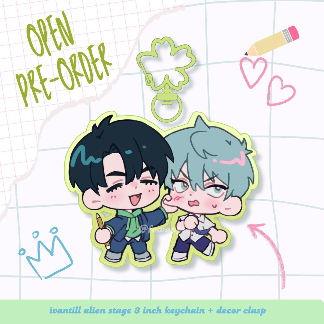 ALNST Ivantill Keychain - Etsy
