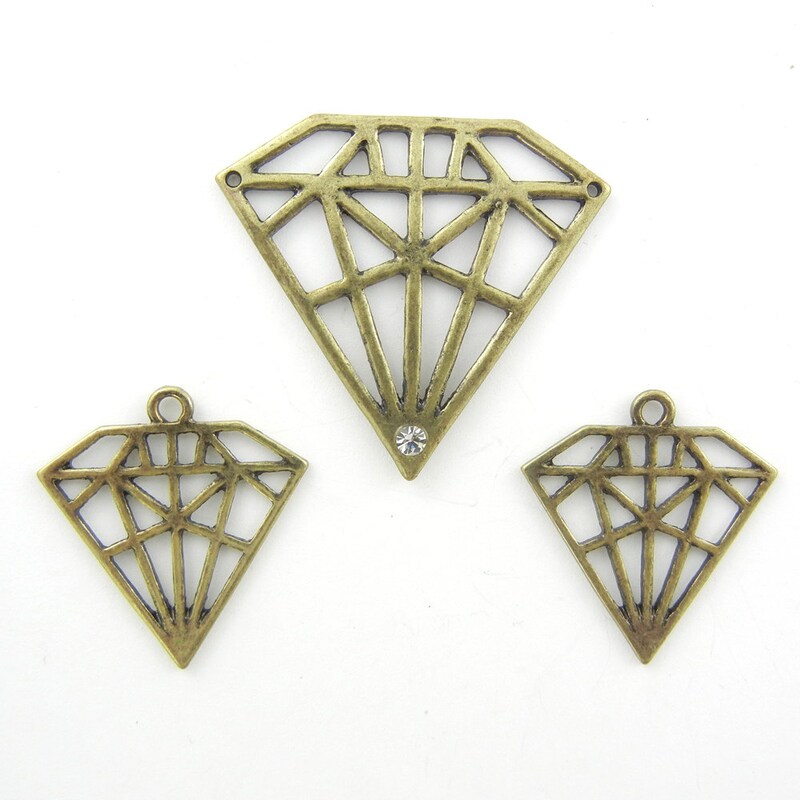 Diamond Cutout - Etsy