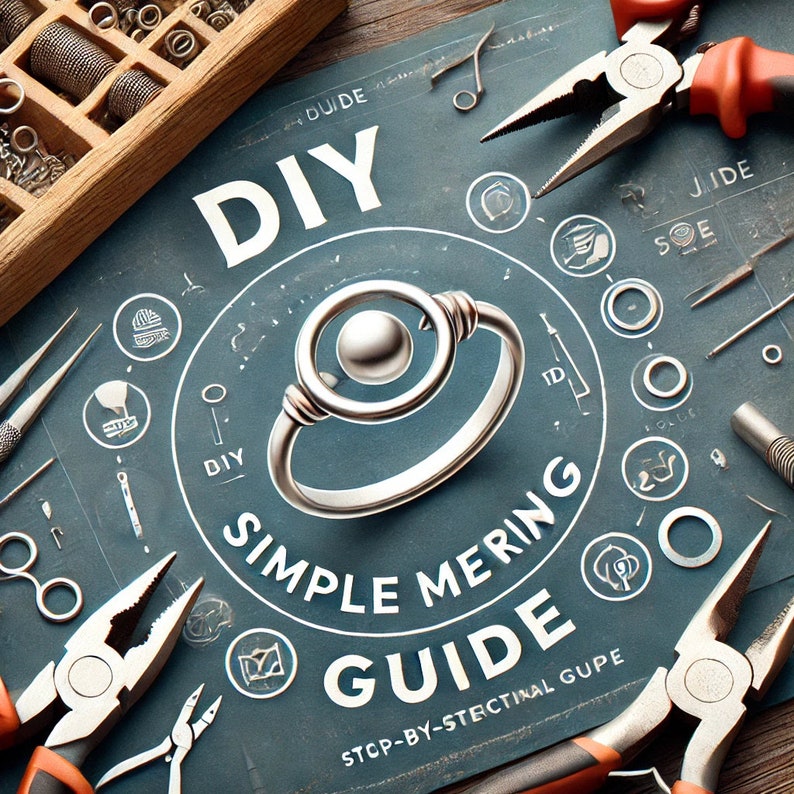 How to Guide on Creating a Simple DIY Metal Ring With Basic Home Tools ...