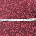 Tonal Dark Red Scroll Cotton Fabric Quilting Sewing - Choose Cut - Etsy