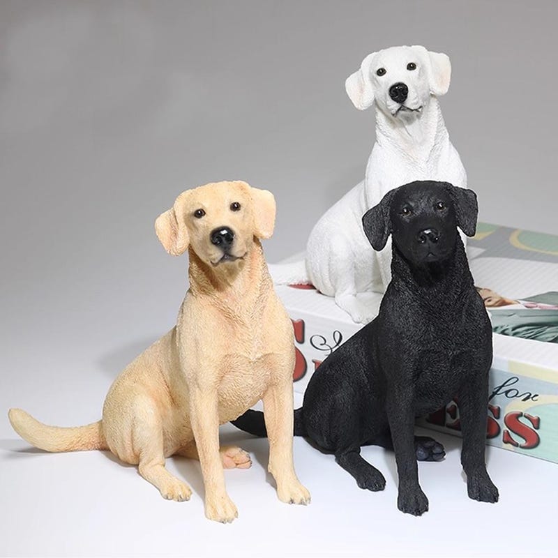 Mini Labrador Figurine - Etsy UK