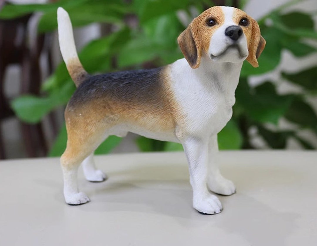 Hand-crafted Beagles Miniature Action Figure Imitation Puppy Dog ...