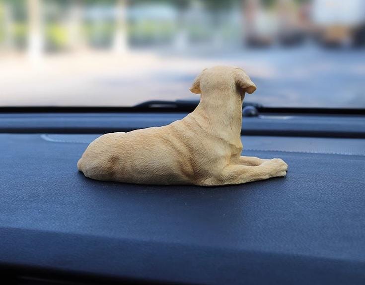 Hand-crafted Labrador Retriever Action Figure Imitation Puppy Dog ...
