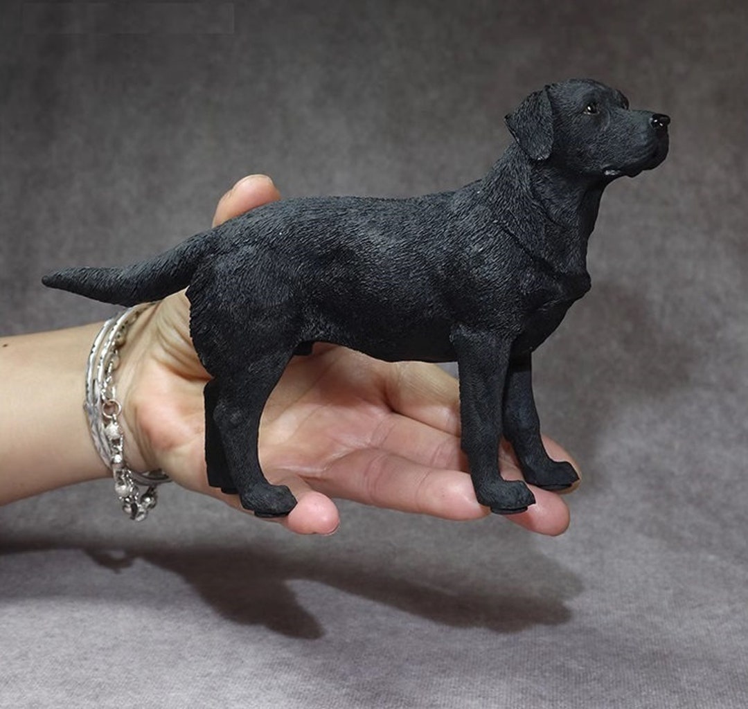 Hand-crafted Labrador Retriever Action Figure Imitation Puppy Dog ...