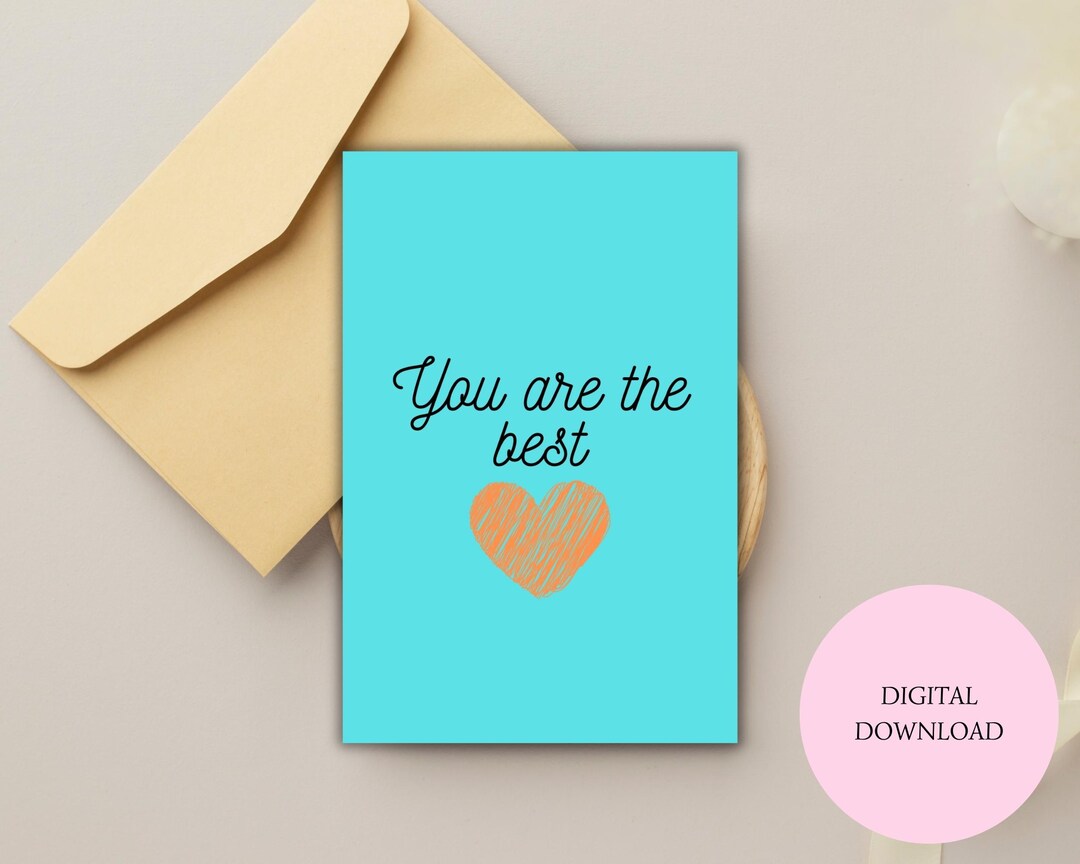 Digital Encouragement Cards, Printable Download, Positivity Cards ...