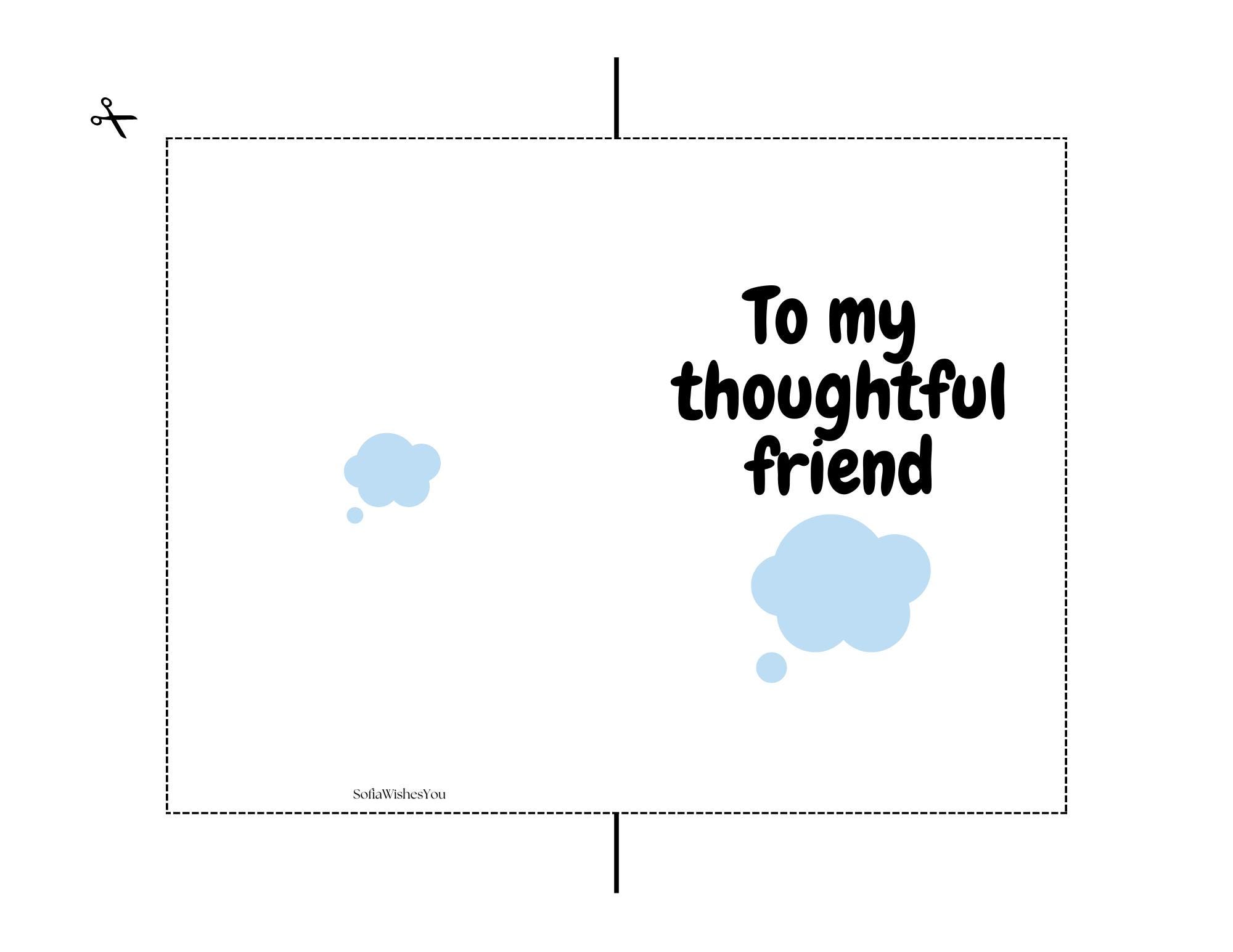 Digital Friendship Cards, Printable Download, Friend Cards, Bestfriend ...