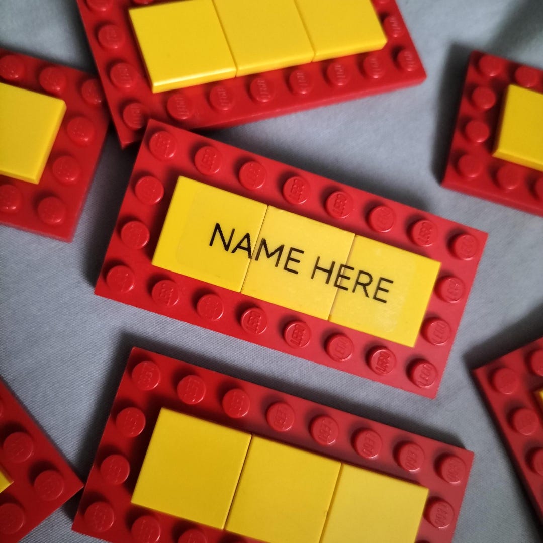 Personalised Legoland Windsor Resort Name Badge Choose Your Name. Made ...