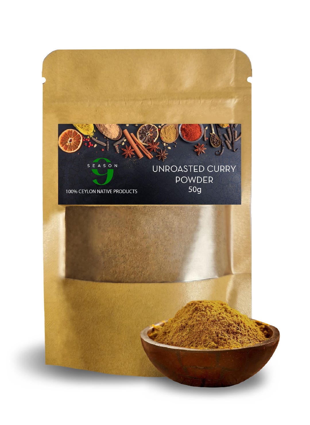 Ri Lankan Unroasted Curry Powder 50g - Etsy