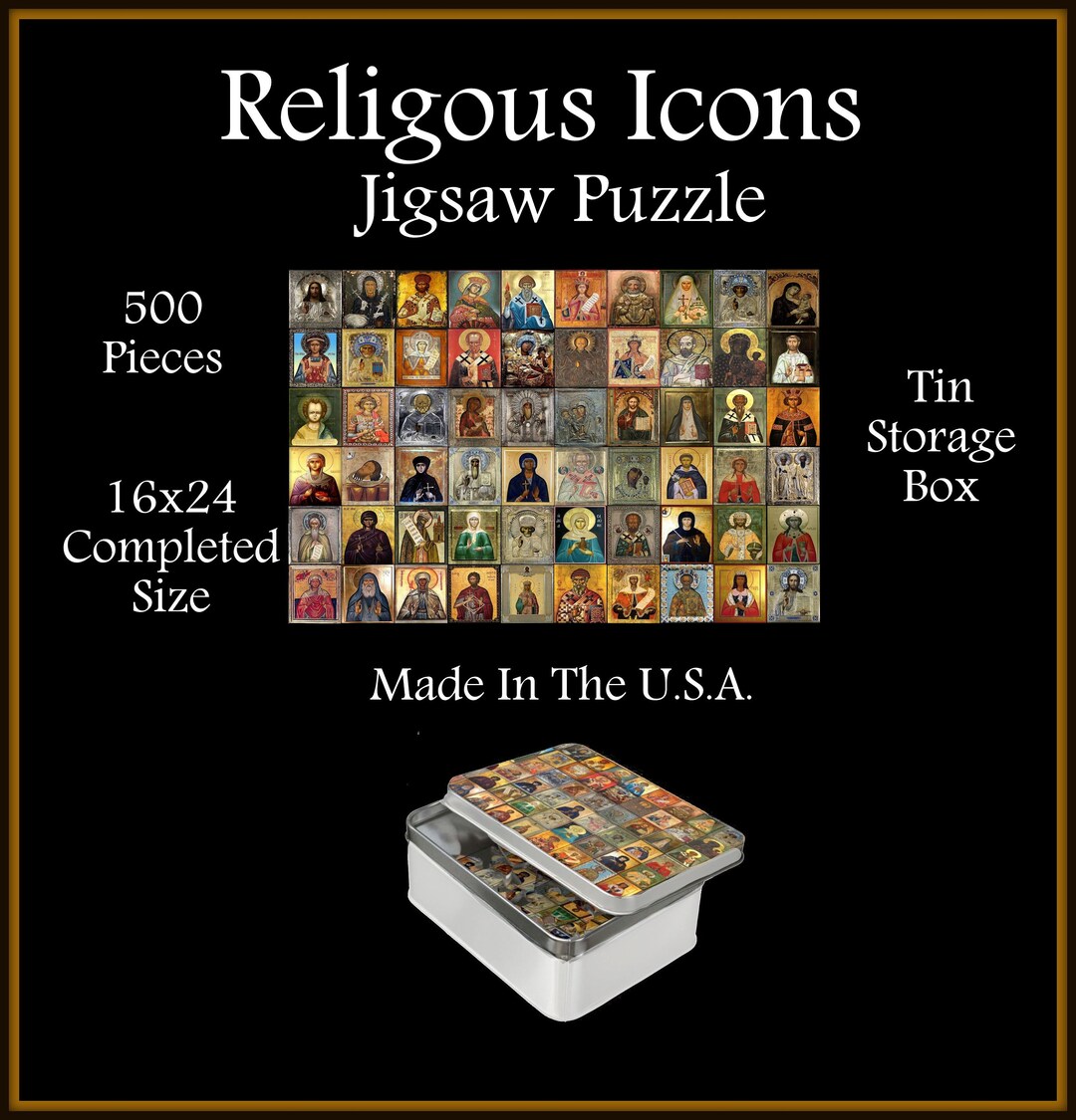 Religious Icons Jigsaw Puzzle - Etsy