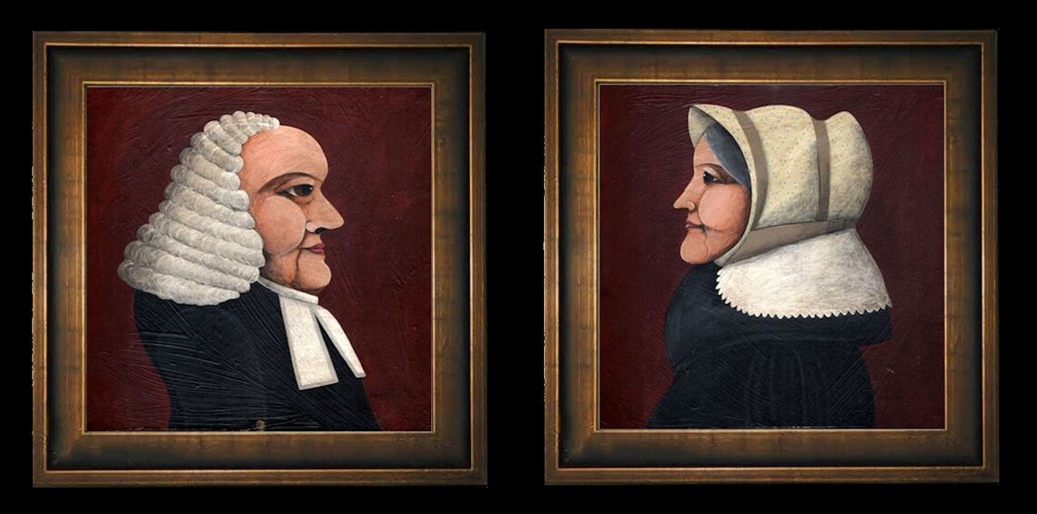 Reverend Abernathy & His Good Lady Wife Portraits Giclee - Etsy