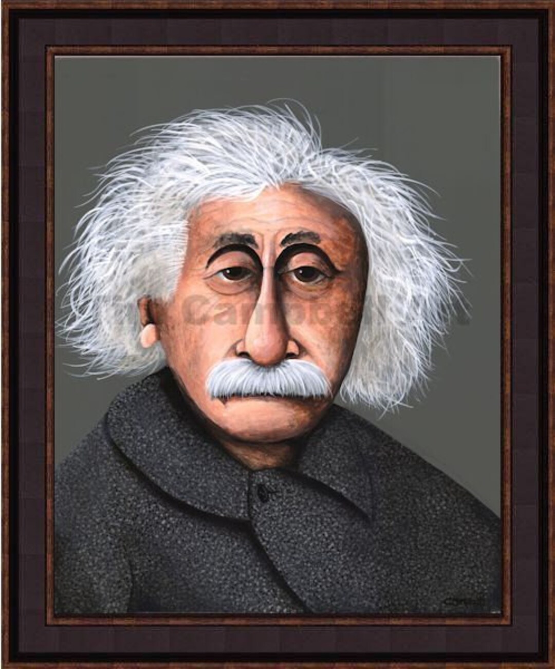 Albert Einstein Giclee Print by Tim Campbell - Etsy