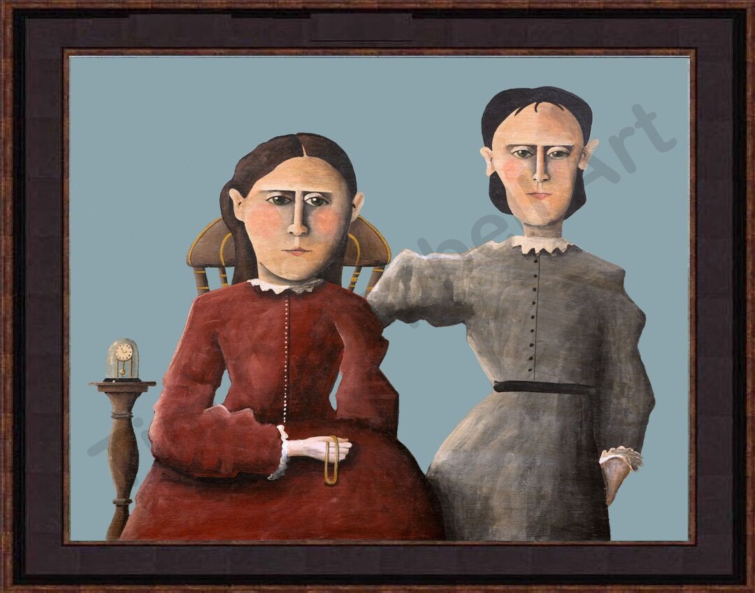 Sisters. Giclee Print by Tim Campbell - Etsy