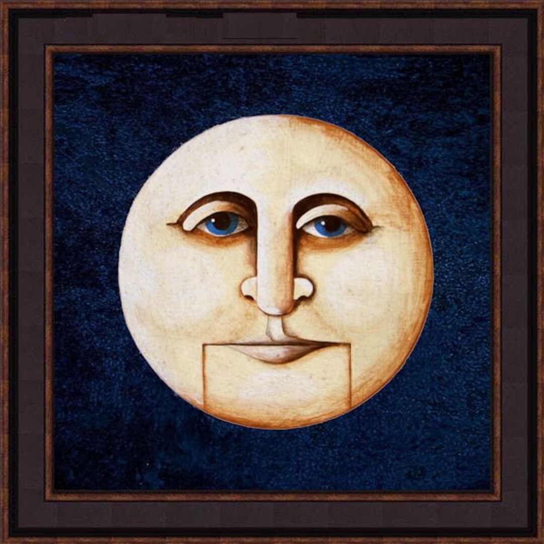 Full Moon Giclee Print by Tim Campbell - Etsy