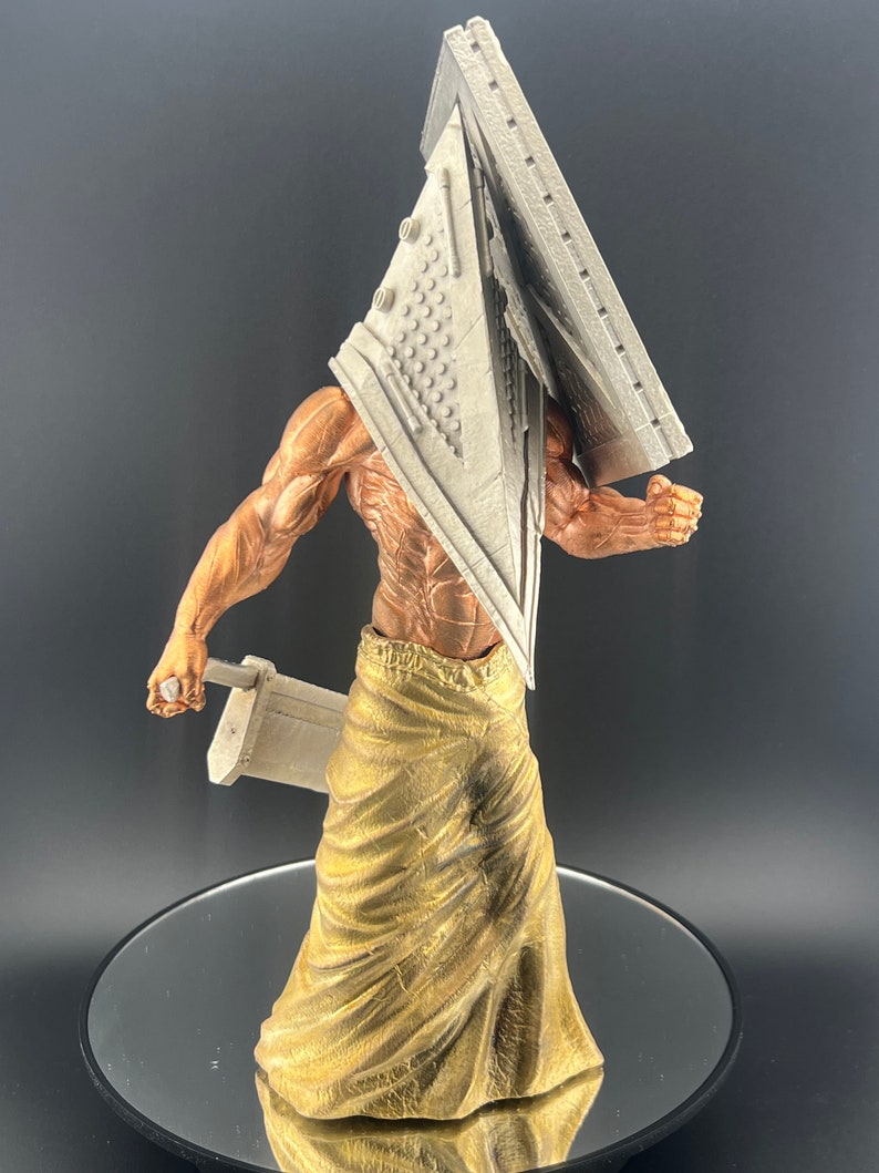 Silent Hill Pyramid Head Resin 3d Print Electroformed Copper Brass ...