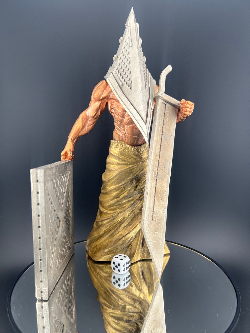 Silent Hill Pyramid Head 3D Print, Electroformed Copper Brass Nickel ...