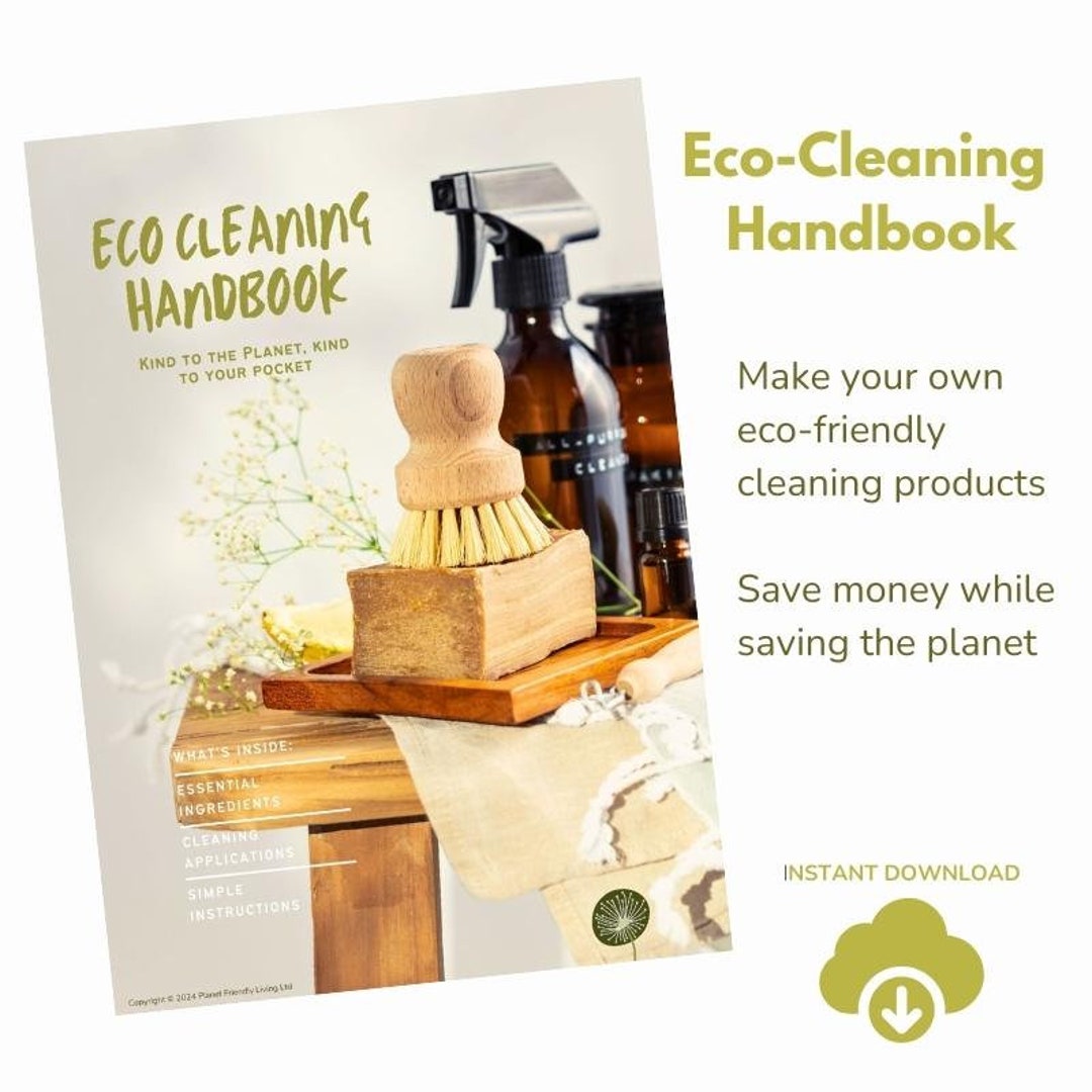 Eco-cleaning Handbook | Guide to Homemade Cleaning Products | Non-toxic ...