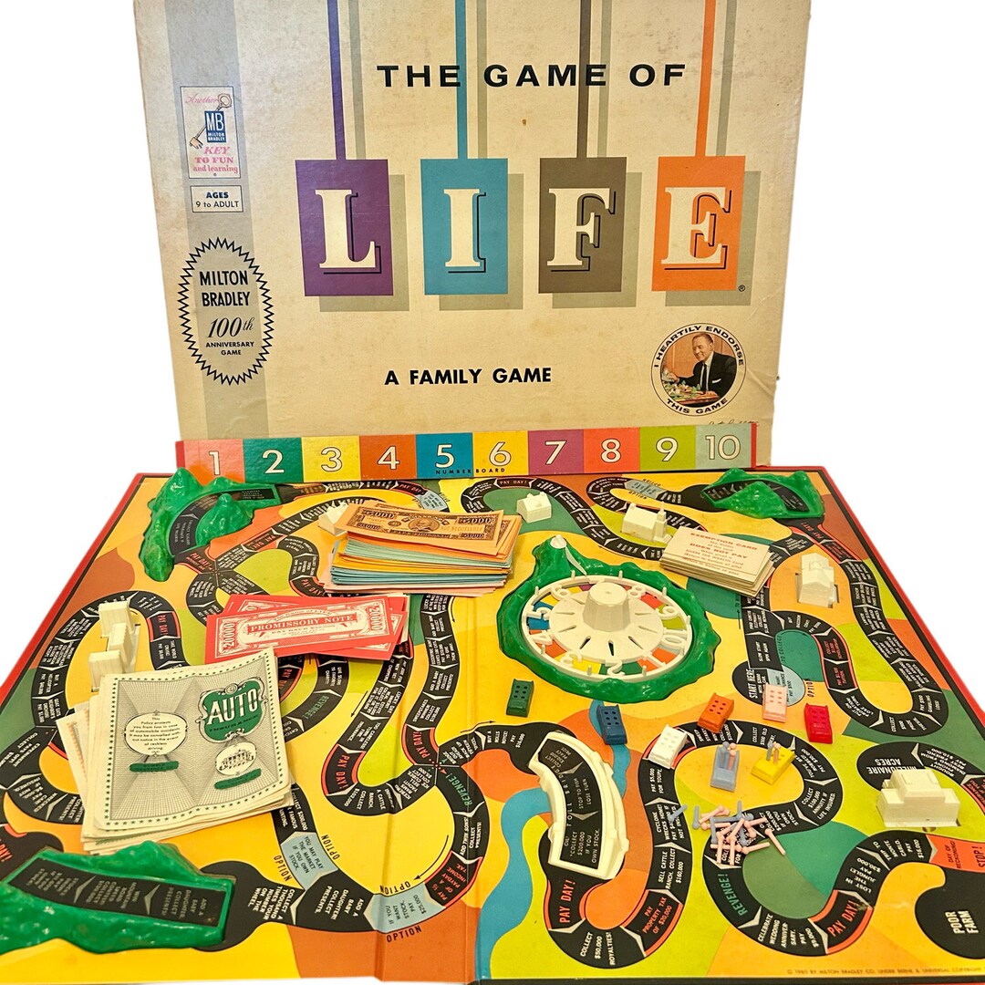 1960s Antique Board Games - Etsy