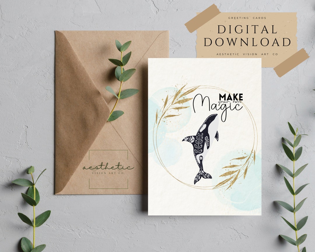 Motivational Greeting Card Digital Printable Birthday Card Printable ...