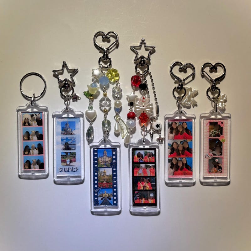 Photobooth Key Chains - Etsy