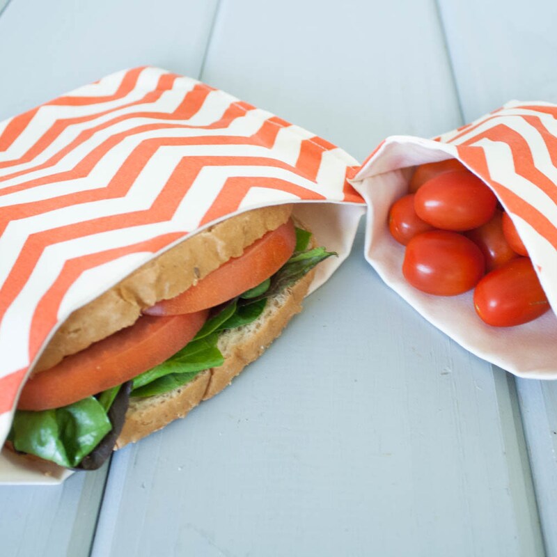 Chevron Lunch Bag - Etsy