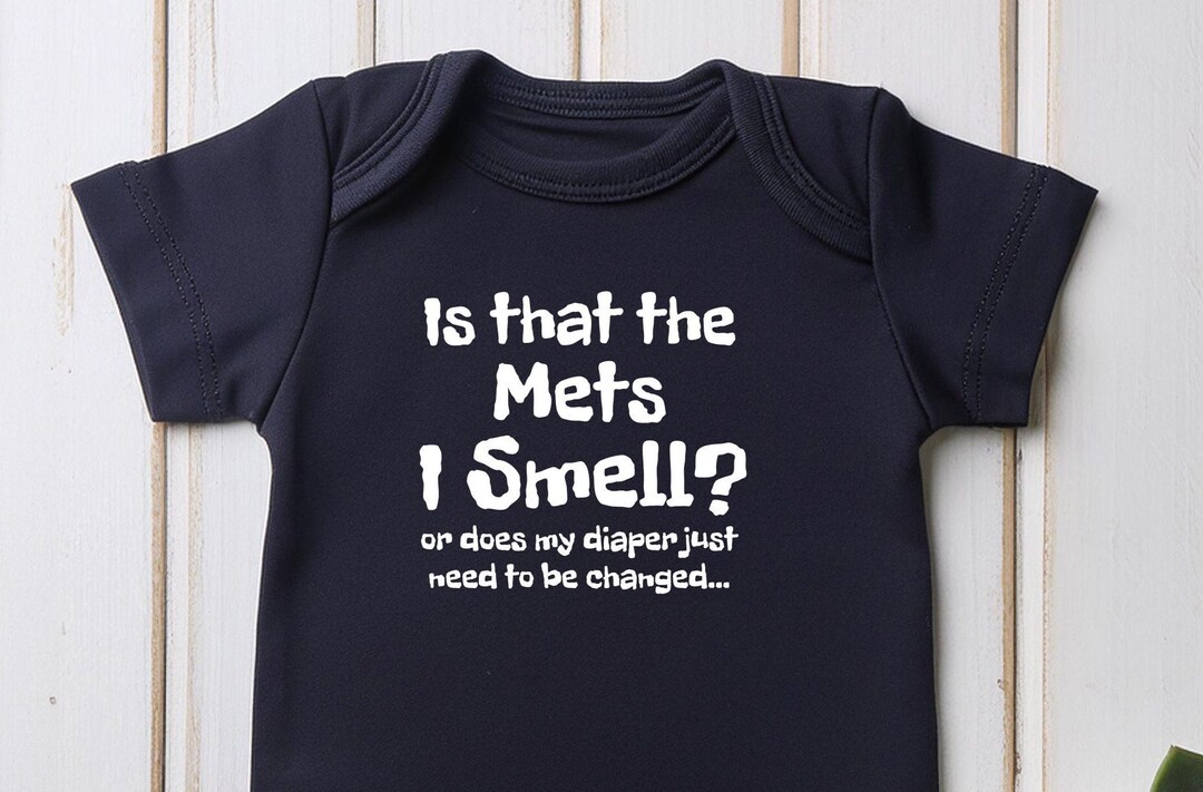 Baseball Stinky Rivals Shirt Funny Mets Baby Onesie Baby Jokes Baby ...