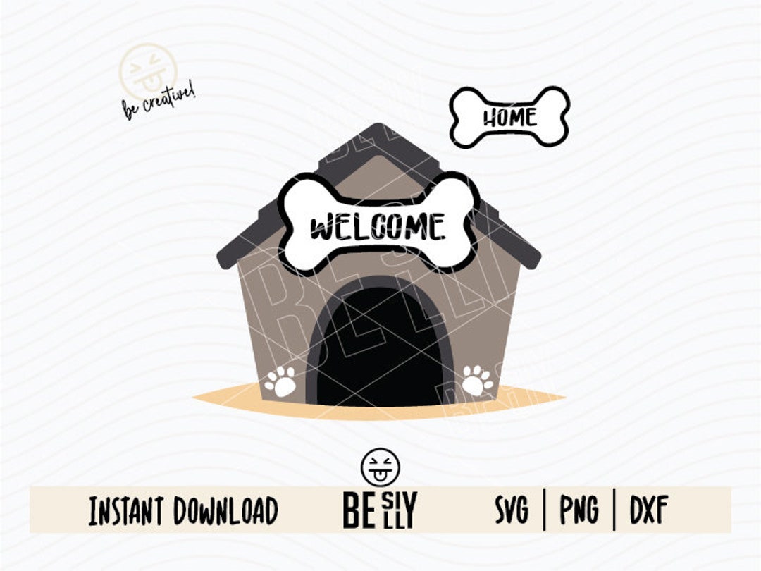 Dog House SVG, Dog House Clipart, Dog House Cricut, Pet House Svg, Dog ...