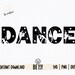 Dance SVG File for Cricut, Dance Word Svg, Dancer Silhouette Svg ...