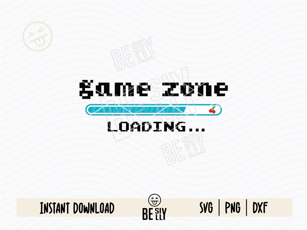 Game Zone Loading SVG, Fun Gamer Design for Boys' Shirts, Perfect ...