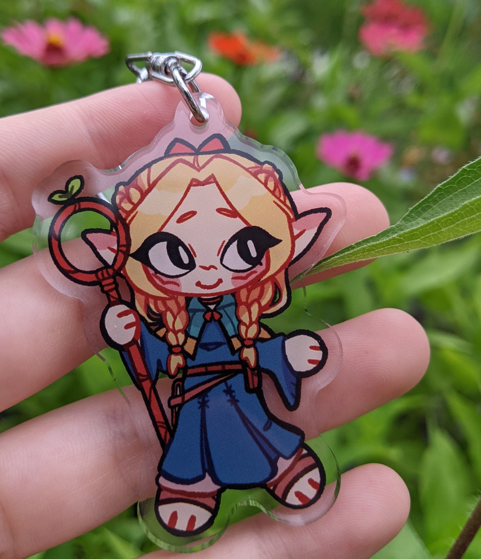 Dungeon Meshi Acrylic Keychains - Etsy
