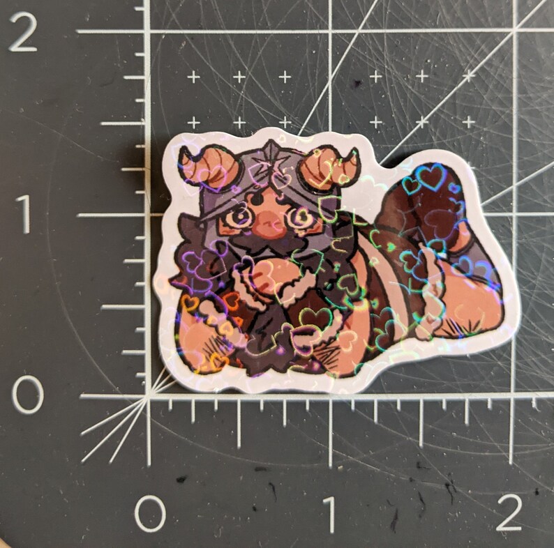 Senshi Dungeon Meshi Holographic Sticker - Etsy