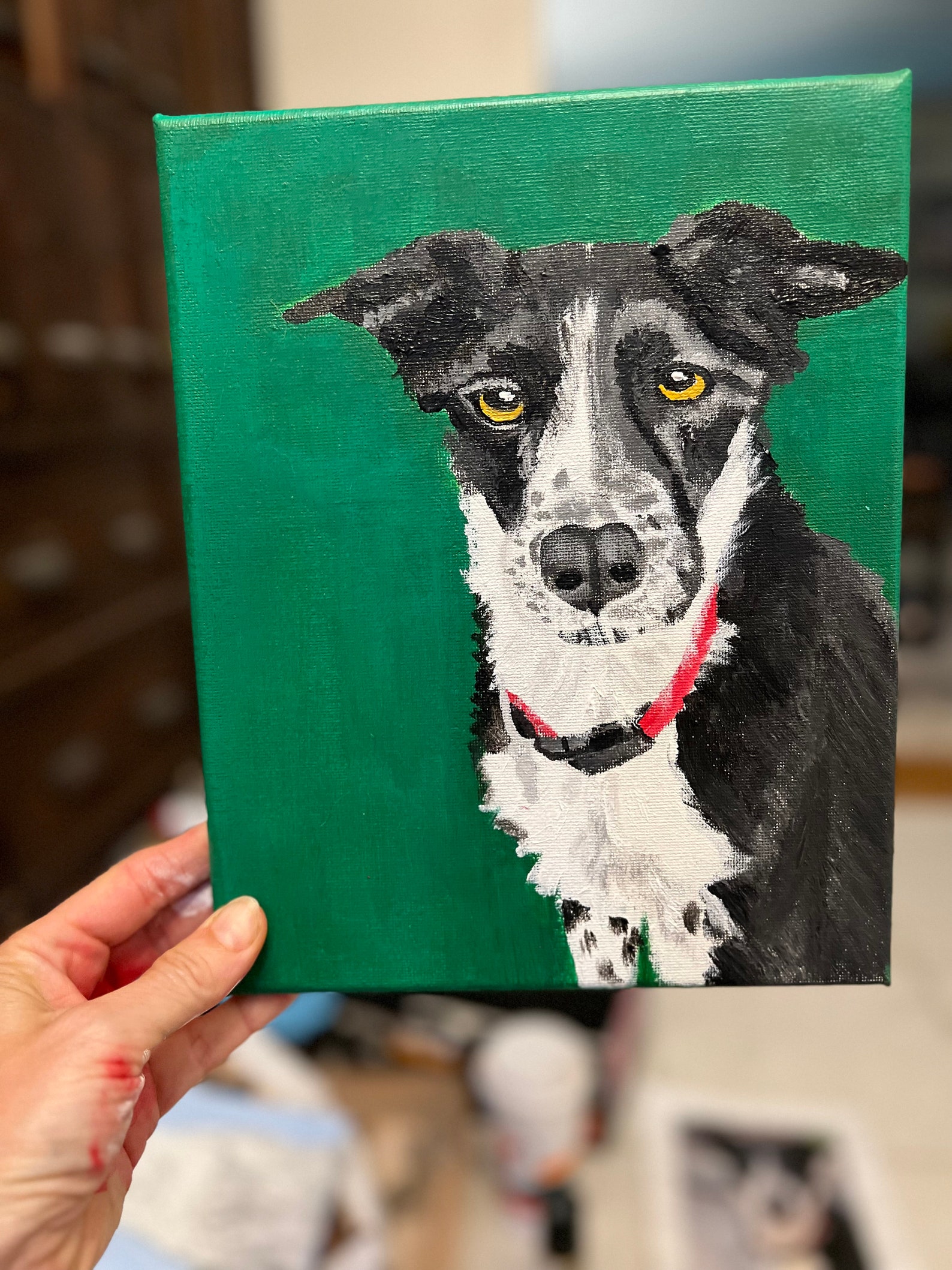 Custom Acrylic Pet Paintings - Etsy