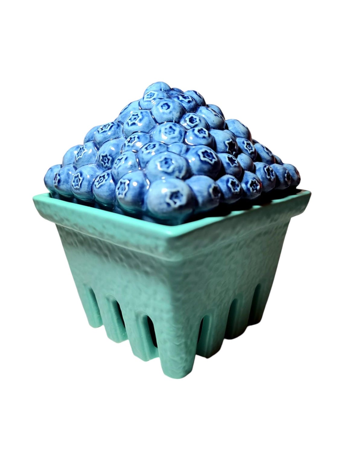 Homeworx by Harry Slatkin Ceramic Blueberry Basket Candle Holder - Etsy