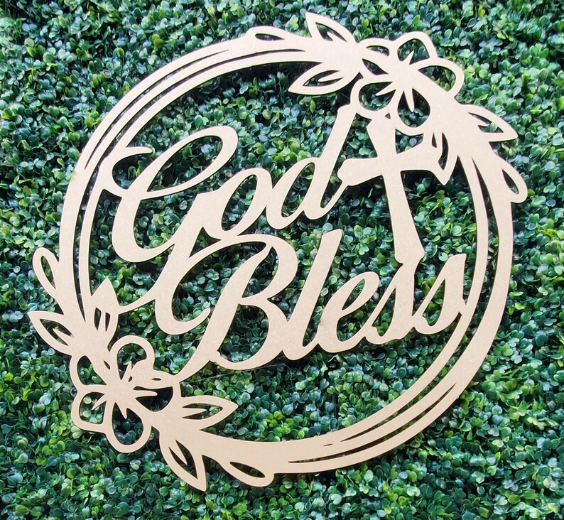 God Bless Floral Ring for Backddop - Etsy