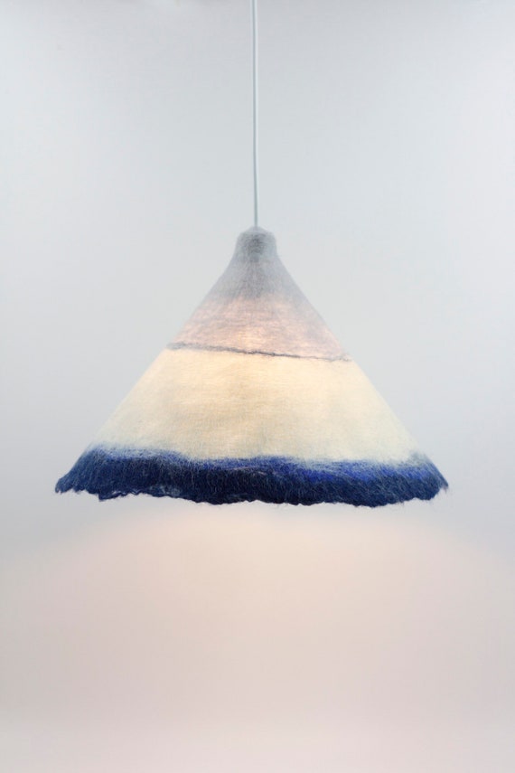 LUCIELALUNE® Pendant Ceiling Lighting/ Swag Lamp / Felted - Etsy