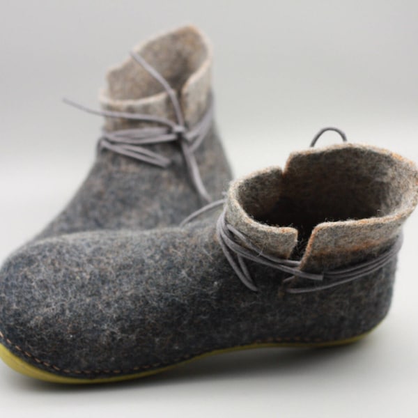 Felted Wool Boots - Etsy