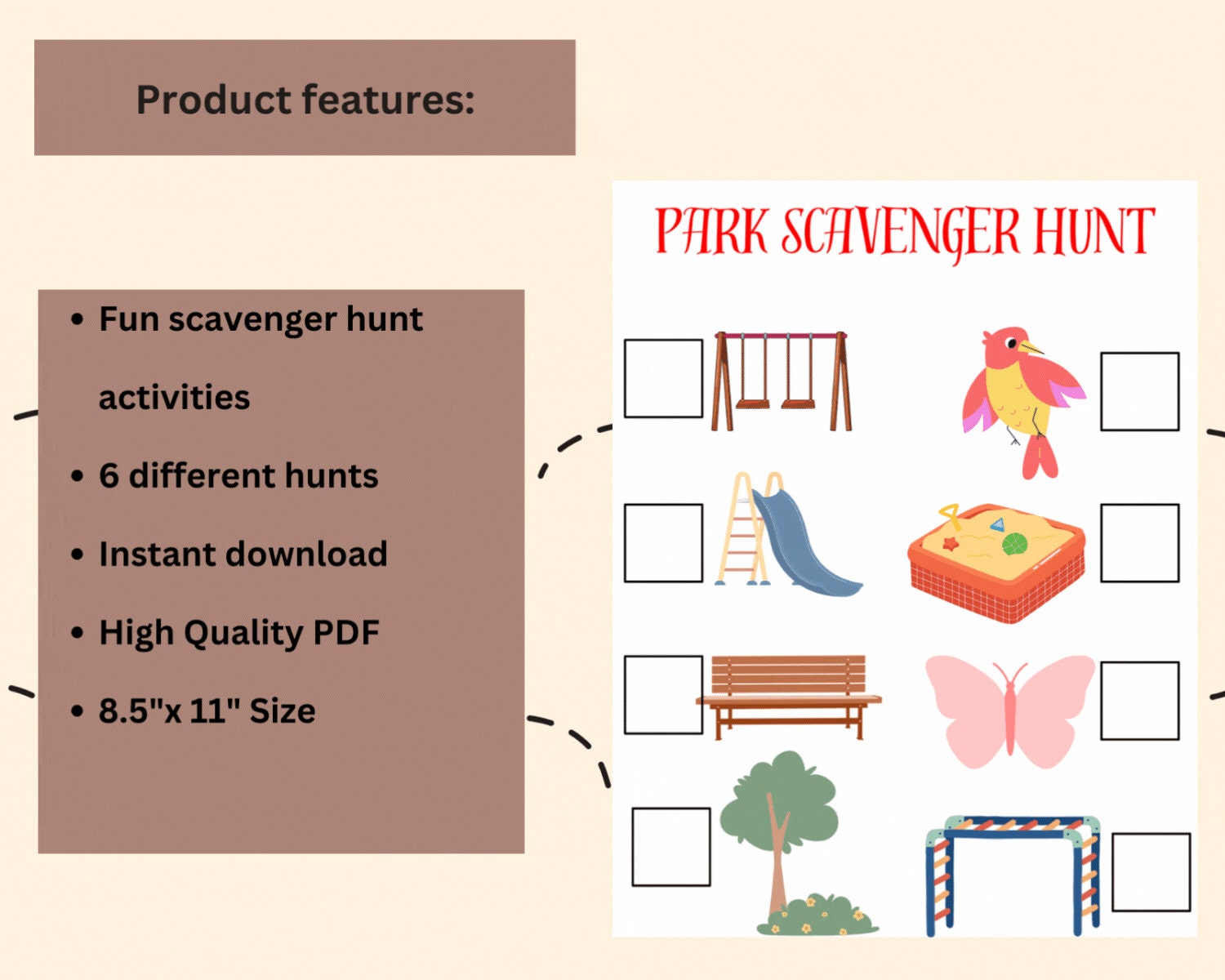 Scavenger Hunt, Road Trip, I Spy, Park Scavenger Hunt, Beach Scavenger ...