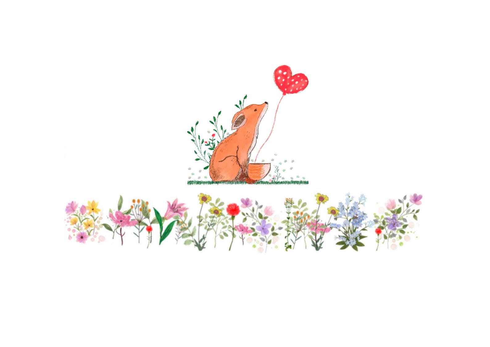 Adorable Calendar 2025 "fox & Flowers" Cute and Colorful Design in A4 ...