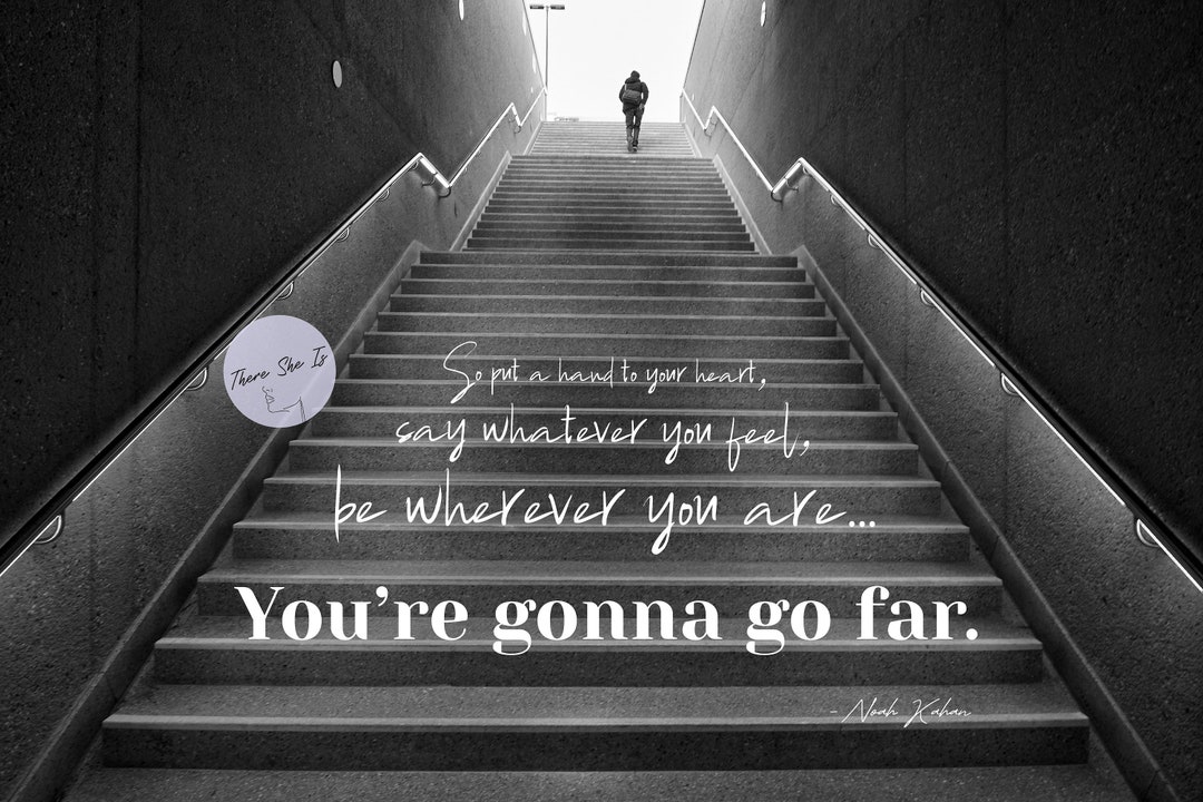 You're Gonna Go Far - Digital Print - Poster Print - Inspiring Wall Art ...