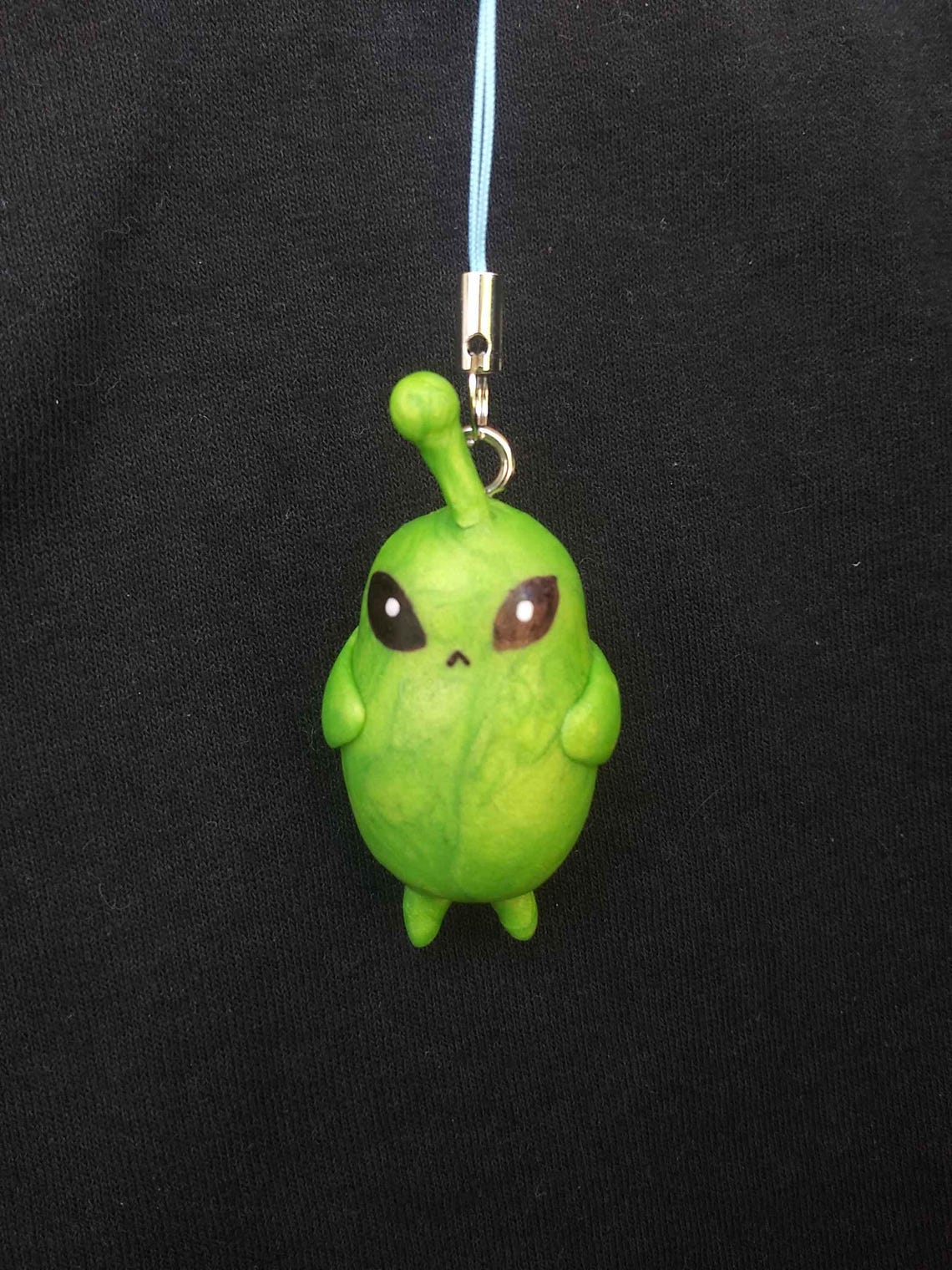 Handmade Alien Meep Keychain: League of Legends Polymer Clay Charm - Etsy