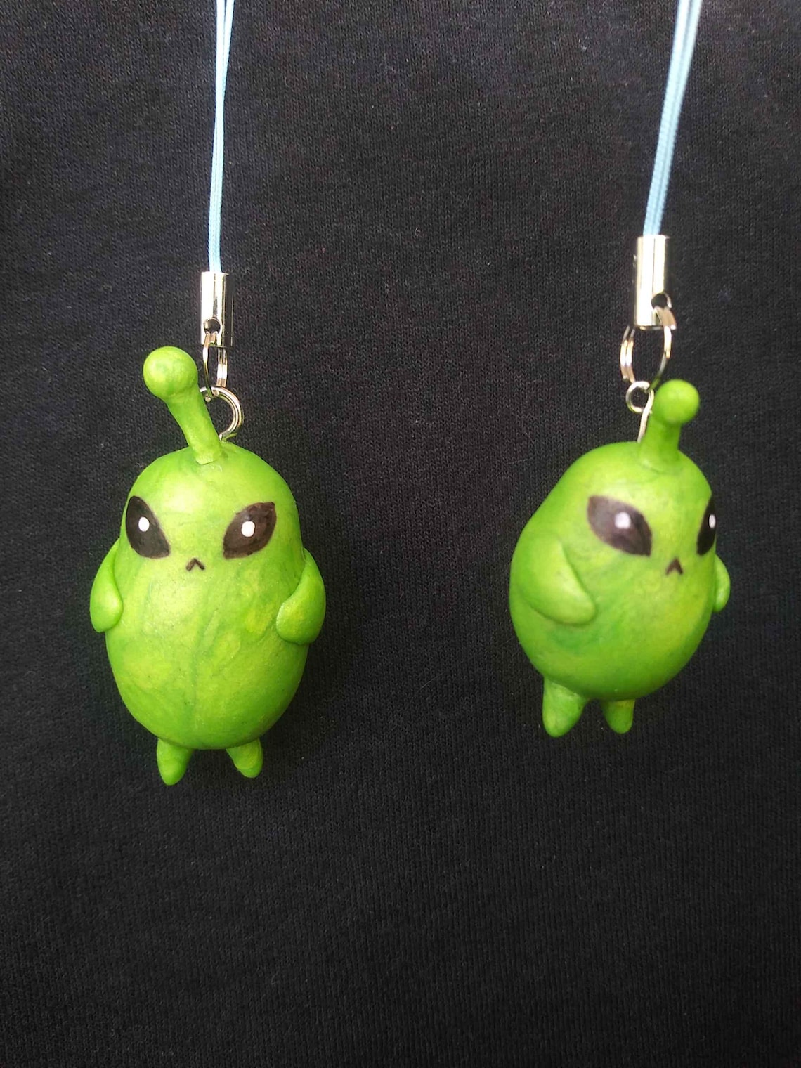 Handmade Alien Meep Keychain: League of Legends Polymer Clay Charm - Etsy