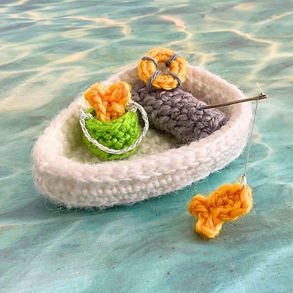 Crochet Boat - Etsy