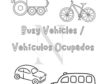 Coloring Pages for Preschoolers | English and Spanish Coloring Book ...