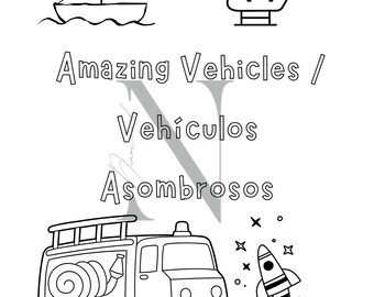 Coloring Pages for Preschoolers | English and Spanish Coloring Book ...